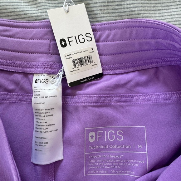 Figs | Pants & Jumpsuits | Figs Kade Cargo Limited Edition Color Lilac ...